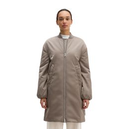 Marc O'Polo MARC O'POLO Damen Kurzmantel "aus recyceltem Polyester", beige, Gr. 36, unifarben, Obermaterial: 100% Polyester, M&auml;ntel