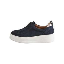 next Slip On 'Signature Forever Comfort ' Damen Gr&ouml;&szlig;e 35.5 navy / dunkelblau / bronze Sommerschuhe