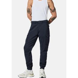 PEAK TIME Herren Cargohose "Siwas", blau, Gr. 33, Material: 98% Baumwolle, 2% Elasthan, Hosen, Lange Herren Cargo Pants