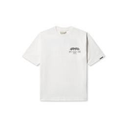 PAS DE MONACO Herren T-Shirt "Pas De Monaco SENNA88 T-SHIRT", wei&szlig;, Gr. L, bedruckt, 100% Baumwolle, Shirts