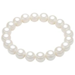 Rafaela Donata Damen Perlenarmband "RD439", 17, Perlen, wei&szlig;, Perlen, Armb&auml;nder, Armband Muschelkernperle wei&szlig;
