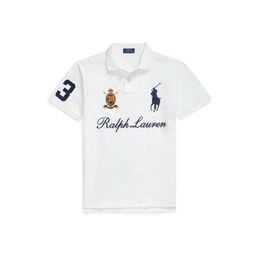Polo Ralph Lauren Shirt male size S Navy / yellow gold / Carmine red / White