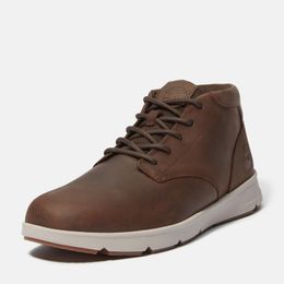 Timberland Herren Schn&uuml;rboots "PARKER STREETMID LACE UP SNEAKER", Gr. 45, braun, Leder, Schuhe, Winterstiefel, Schn&uuml;rstiefel, Winterschuhe