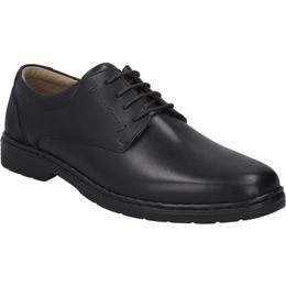 Josef Seibel Herren Schn&uuml;rschuh "Alastair 01, schwarz", Gr. 40, schwarz, Obermaterial: 100% Rindsleder Leather cow., Schuhe