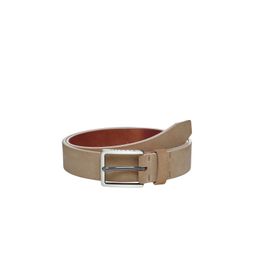 Bugatti Herren Lederg&uuml;rtel "Bugatti Herreng&uuml;rtel 0298", beige, Gr. 95, Leder, G&uuml;rtel