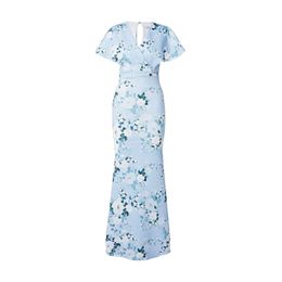 Wal G. Dress 'SASHA' female size 36 Light blue / Emerald / White