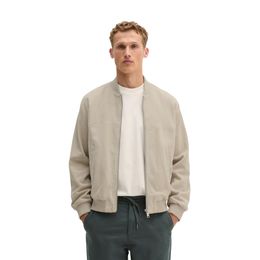 Marc O'Polo MARC O'POLO Herren Lederjacke "aus geschmeidigem Ziegenleder", beige, Gr. 50, unifarben, Obermaterial: 100% Leder. Futter: 100% Polyester, Jacken