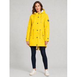 ANKERGLUT Damen Regenmantel "Friesennerz ankergluttraum WMN", gelb, Gr. 36, Web, Obermaterial: 100% Polyurethan. Futter: 100% Polyester, M&auml;ntel, auch