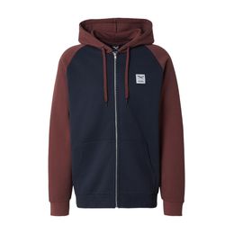 Iriedaily Sweatjacke 'De College 2' Herren Gr&ouml;&szlig;e XL navy / rostrot