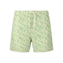NOU Herren Badeshorts "Fileyer", beige, Gr. L, 95% Polyester, 5% Elasthan, Badehosen, mit schnell trocknendem Innenfutter