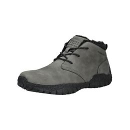 Damen Schn&uuml;rstiefelette "Dockers by Gerli Stiefelette Lederimitat", Dockers by Gerli, Gr. 46, grau, Lederimitat, Schuhe