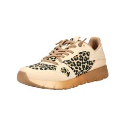 TENHAAG Damen Sneaker "Tenhaag Sneaker Mesh", Gr. 38,5, beige, Textil, Schuhe
