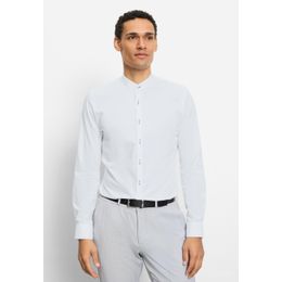 OLYMP Herren Businesshemd "OLYMP No. Six, Super Slim, Stehkragen", wei&szlig;, Gr. 36, 100% Baumwolle, Hemden