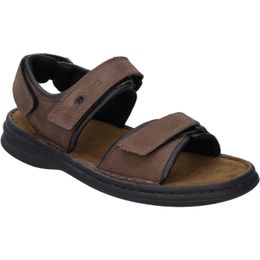 Josef Seibel Herren Sandale "Rafe, braun", Gr. 44, braun, Obermaterial: 100% Rindsleder Leather cow., Schuhe