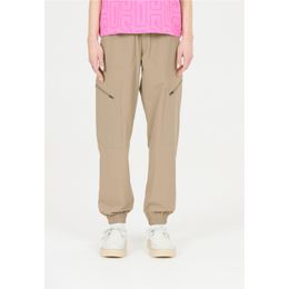 SOS Herren Cargohose "Fujiyama", beige, Gr. M, unifarben, 92% Polyamid, 8% Elasthan, Hosen, in atmungsaktiver Qualit&auml;t