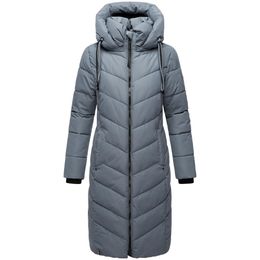 Navahoo Damen Steppmantel "Sahnekatzii XIV", blau, Gr. 5XL, Oberstoff: 100% Polyester. Futter: 100% Polyester. Wattierung: 100% Polyester.