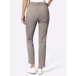 Classic Basics Damen Bequeme Jeanstaupe, Gr. 19, unifarben, 81% Baumwolle, 17% Polyester, 2% Elasthan, Jeans