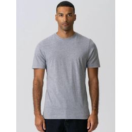 TEESHOPPEN Herren Kurzarmhemd "TEESHOPPEN T-shirt Organic Basic", grau, Gr. XXXL, Obermaterial: 100% Baumwolle, Hemden