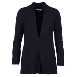 Maze Damen Lederjacke "4202176", schwarz, Gr. XXL, Obermaterial: 100% Ziegenveloursleder. Futter: 100% Baumwolle, Jacken