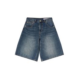 Bershka Shorts Damen Gr&ouml;&szlig;e 30/31 dunkelblau