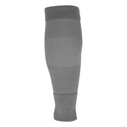 Uhlsport M&auml;dchen Sportsocken "Stutzenstrumpf Tube It Sleeve Kids", grau, Gr. 39, Obermaterial: 90% Polyester Pol. recyc.. 8% Polyamid Polyam.recyc.
