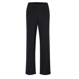 GOLDNER Damen Schlupfhose "Kurzgr&ouml;&szlig;e Slinky-Hose mit weitem Bein", schwarz, festlich, Gr. 27, Obermaterial: 95% Polyester PES. 5% Elasthan EL.,