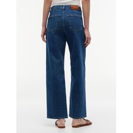 Tommy Hilfiger Damen High-waist-Jeans "WIDE LEG RIAN HW ANKLE"rian, Gr. 30, unifarben, Denim/Jeans, Obermaterial: 99% Baumwolle, 1% Elasthan, Jeans,