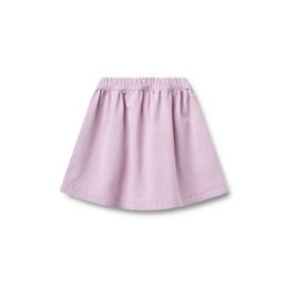 Wheat M&auml;dchen Midirock "Wheat Skirt Sissi"lavender glow, Gr. 110, unifarben, 100% Baumwolle (Bio), R&ouml;cke