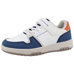 Tom Tailor M&auml;dchen Sneaker "Winnie", Gr. 32, blau, Lederimitat, Schuhe, Freizeitschuh, Halbschuh mit modischen Kontrastbes&auml;tzen