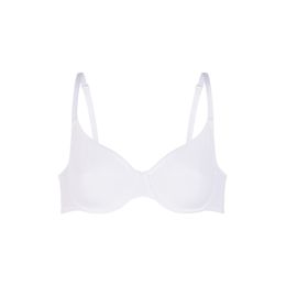Dorina Damen B&uuml;gel-BH "Noa", Gr. 80wei&szlig;, Jersey, Obermaterial: 79% Polyamid, 21% Elasthan, BHs, mit Schale, nicht gef&uuml;ttert, mit B&uuml;gel, basic,