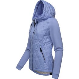 Ragwear Damen Outdoorjacke "Lucinda", blau, Gr. XXXL, Obermaterial: 100% Polyester. Obermaterial &Auml;rmel: 100% Baumwolle. Futter: 100% Polyester.
