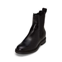 Marc O'Polo MARC O'POLO Damen Chelseaboots "mit praktischem Innenzipper", Gr. 43, schwarz, Obermaterial: 100% Leder, unifarben, Schuhe