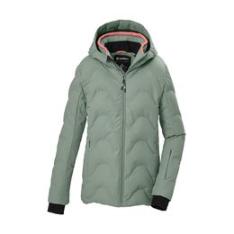 Killtec M&auml;dchen Skijacke "KSW 194 GRLS SKI JCKT", gr&uuml;n, Gr. 128, Obermaterial: 100% Polyester.Futter: 100% Polyester.F&uuml;llung: 100% Polyester, Jacken,