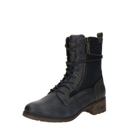 Mustang Lace-Up Ankle Boots female size 40 Night blue