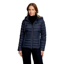 Betty Barclay Damen Steppjacke "Damen mit abnehmbarer Kapuze", blau, Gr. 48, Obermaterial: 100% Polyester. F&uuml;llung: 100% Polyester, Jacken