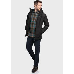 Sch&ouml;ffel SCH&Ouml;FFEL Herren Outdoorjacke "Ins Jacket Style Wildkar MNS", schwarz, Gr. 62, Oberstoff: Aussenseite: 100% Polyester. (Membran: Thermoplastisches