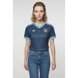 Damen Fu&szlig;balltrikot "DFB A JSY W", blau, Gr. XS, adidas Performance, Obermaterial: 100% Polyester, Trikots, mit Climacool Technologie,