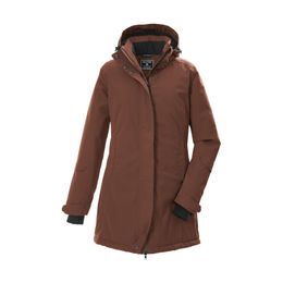 Killtec Damen Parka "KOW 20 WMN PRK", braun, Gr. 36, Obermaterial: 100% Polyester.Futter: 100% Polyester.F&uuml;llung: 100% Polyester, Jacken, Wasser- und