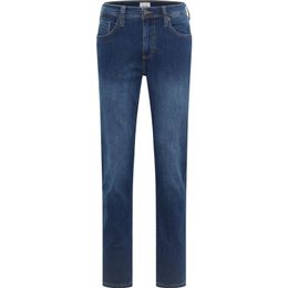 Mustang Herren Straight-Jeans "Style Washington Straight"schwarz, Gr. 33, Denim/Jeans, Obermaterial: 99% Baumwolle, 1% Elasthan, Jeans, mit