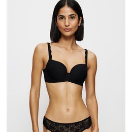 Triumph Damen B&uuml;gel-BH "Amourette WP", Gr. 70, schwarz, Microtouch, Obermaterial: 61% Polyester, 27% Polyamid, 12% Elasthan, unifarben, BHs,