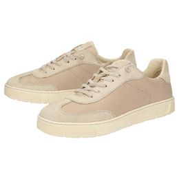 Sioux Damen Sneaker "Maites sneaker 008", Gr. 38, beige, Obermaterial: 50% Kalbsveloursleder CAVL. 50% Lammnappaleder LANA. 100% Gummi rubber., Schuhe