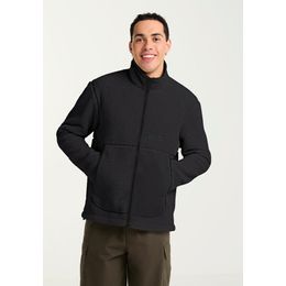 Jack Wolfskin Herren Fleecejacke "STONE LITE JKT M", schwarz, Gr. L, Oberstoff: 100% POLYESTER. Futter: 100% POLYESTER, Jacken, Sherpa-Fleecejacke,