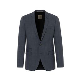 Benvenuto. Herren Anzugsakko "OSCAR", blau, Gr. 46, Obermaterial: 52% Polyester PES. 43% Wolle WO. 5% Elasthan EL. Futter: 51% Acetat CA. 49% Viskose