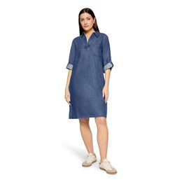 Cartoon Damen Jeanskleid "Damen mit Kragen", blau, Gr. 36, Obermaterial: 61% Lyocell, 39% Baumwolle, Kleider