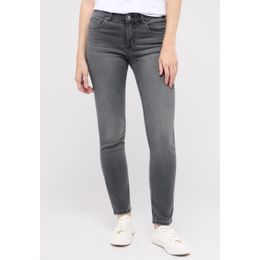 Angels Damen Slim-fit-Jeans "Cici", grau, Gr. 46, Denim/Jeans, Obermaterial: 93% Baumwolle, 5% Polyester, 2% Elasthan, Jeans