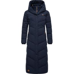 Ragwear Winter Coat 'Natalka' female size L Navy / Brown / White