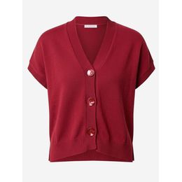 Il Lanificio Strickweste Damen Gr&ouml;&szlig;e S bordeaux