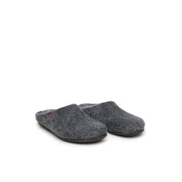 GOTTSTEIN Damen Pantoffel "Pantoffel 17709-4807", Gr. 40, grau, Obermaterial: 100% Wolle WO., Schuhe