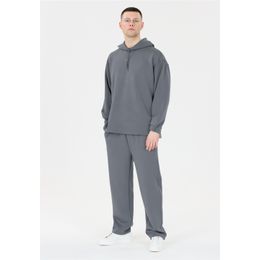 Virtus Herren Kapuzensweatshirt "Matty", grau, Gr. XL, unifarben, 56% Polyester, 36% Modal, 8% Elasthan, Sweatshirts, im Relaxed-Fit