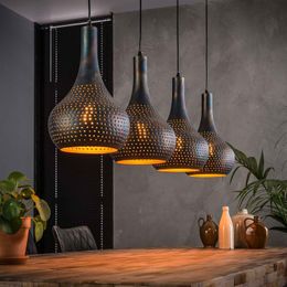 Onooro Dubai Drop Pendelleuchte, E27 4-flammig, BE614-8141/56,